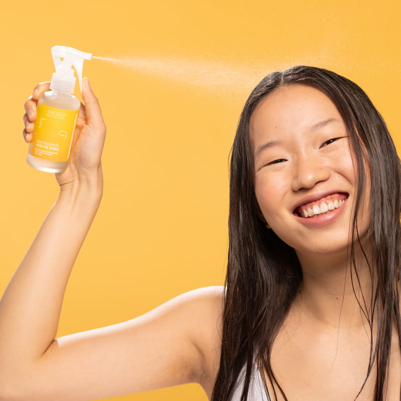 Refill Hair Radiance Keratin Spray | Freshly Cosmetics