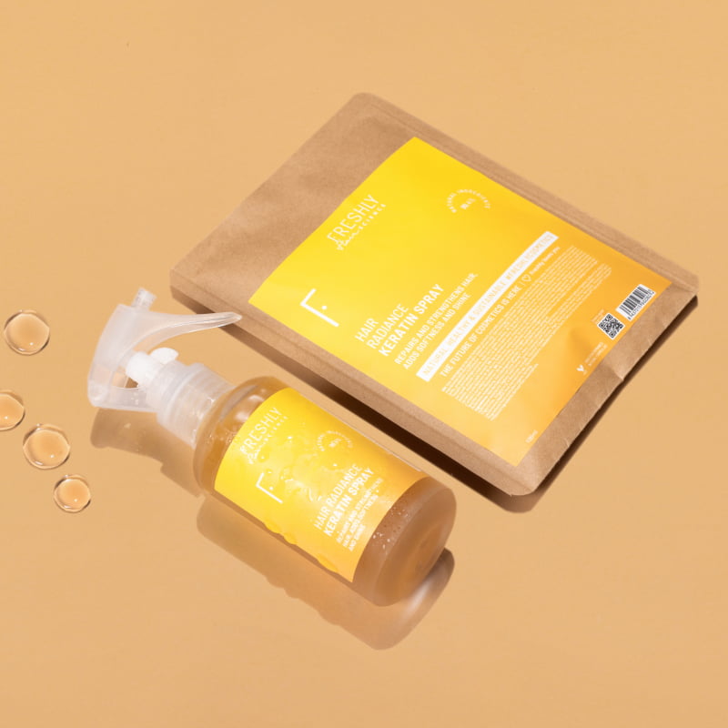 Refill Hair Radiance Keratin Spray | Freshly Cosmetics