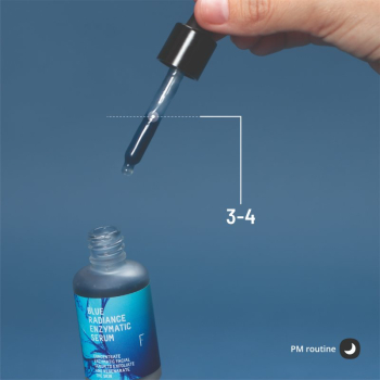 Exfoliating Facial Serum | Blue Radiance Enzymatic | Freshly Cosmetics